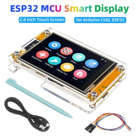【daily Deals】 Esp32 Development Board 28 Inch Touch Screen Lcd Tft Module Esp Wroom Wifi