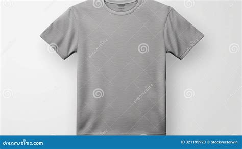 Emplae T Shirt Template Grey Royalty Free Illustration Cartoondealer