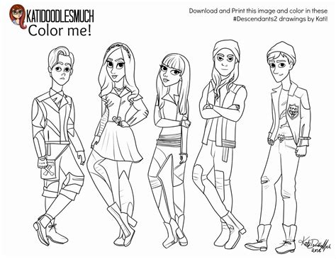 Descendants 2 Uma Coloring Pages At Vanemilianoblog Blog