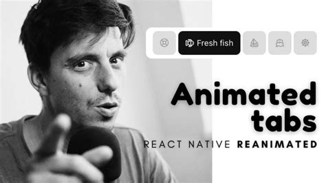 React Native Custom Animated Tabs Reanimated Catalin Miron