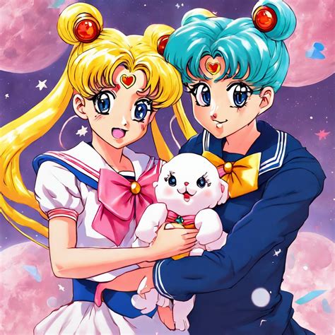 Sailor Moon Rei Usagi Youre Fanart
