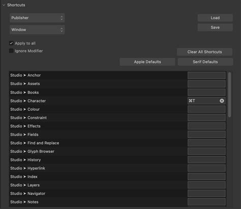 Preferences Shortcuts Window Doesnt Match Actual V2 Menu V2 Bugs Found On Macos