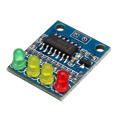 V Battery Level Indicator Module Onboard Battery Indicator LED Lights