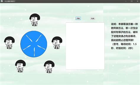 基于java窗体实现的模拟哲学家进餐演示系统 哲学家进餐可视化代码 csdn博客