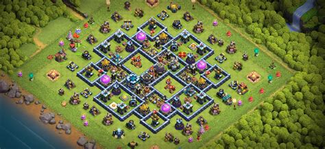 Elevate Your Game With Th13 Home Base Layout Base Of Clans