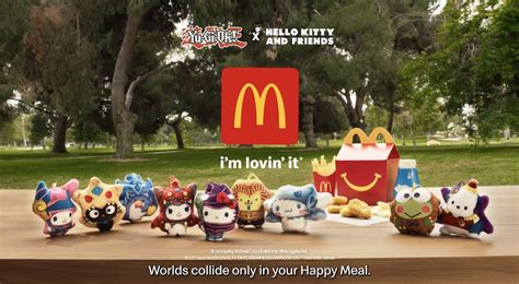 Happy Meal Toys Combine Hello Kitty And Yu Gi Oh At Mcdonalds