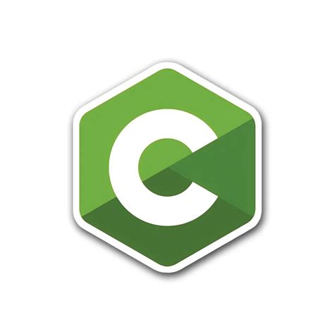 C Language Sticker Coding Stickers For Laptops And More