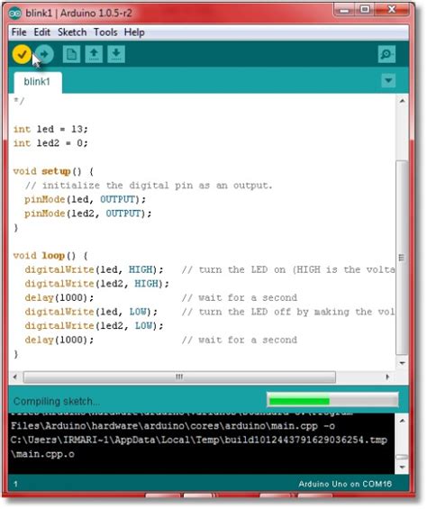 Membuat Led Blinking Menggunakan Proteus Dan Arduino Irmas Note