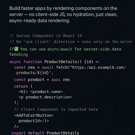React19 Servercomponents Reactjs Frontendperformance Theaideveloper Theaideveloper