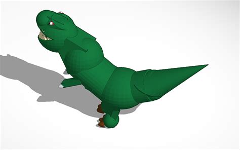 3d Design Dinosour Tinkercad
