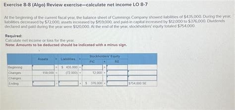 Solved Exercise Algo Review Exercise Calculate Net Chegg