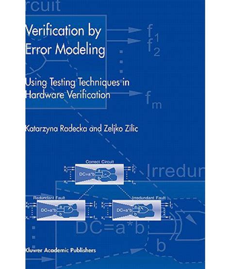 Verification By Error Modeling Using Testing Techniques In Hardware Verification Ebook Alletext
