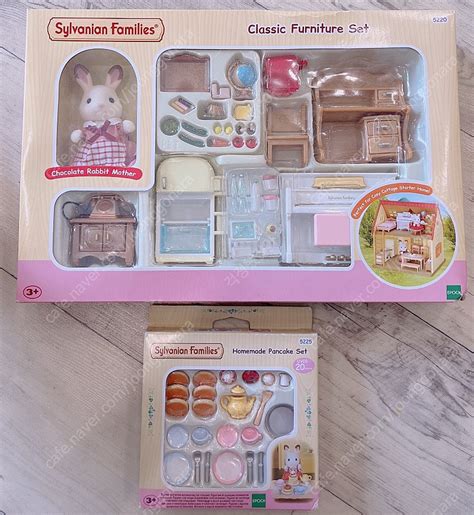 실바니안 패밀리 클래식 가구 팬케이크 세트 판매 키덜트 중고나라