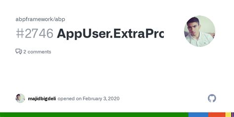 Appuserextraproperties · Issue 2746 · Abpframeworkabp · Github