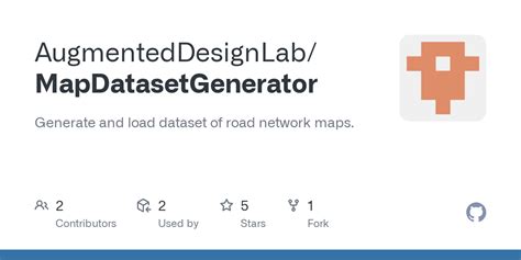 GitHub AugmentedDesignLab MapDatasetGenerator Generate And Load Dataset Of Road Network Maps