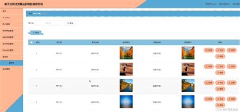 Springboot毕设项目基于协同过滤算法的电影推荐系统56rs8（javavuemybatismavenmysql