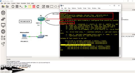 How To Configure Static Routing On Gns3 Do It Quickly