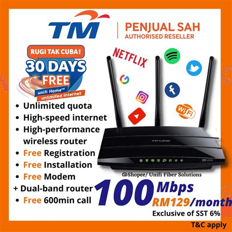 Unifi 100mbps Router Charles Payne