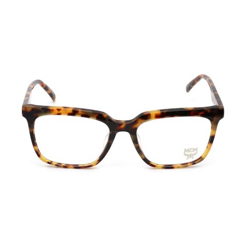 Mcm Unisex Tortoise Rectangular Eyeglass Frames Mcm271421453