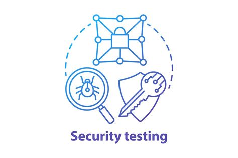 Security Testing Concept Icon Outline Icons ~ Creative Market