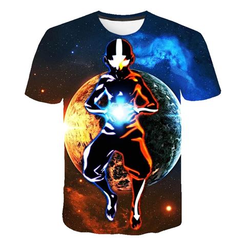 Aang Avatar The Last Airbender 3d T Shirt Avatar The Last Airbender Store