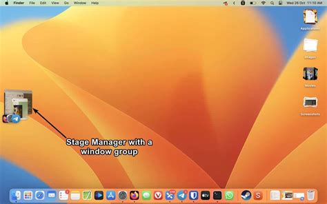 how to use stage manager in macos 13 ventura ghacks tech news