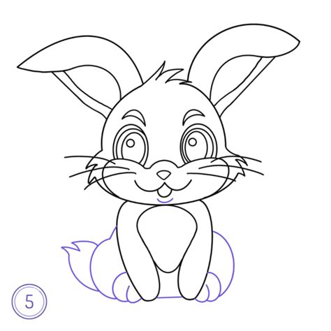 How To Draw A Rabbit A Step By Step How To Mimi Panda