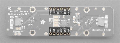 Pinouts Adafruit Led Arcade Button 1x4 Stemma Qt Adafruit Learning