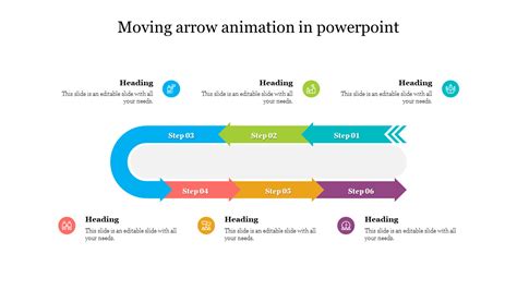 Simple Moving Arrow Animation In PowerPoint Google Slides
