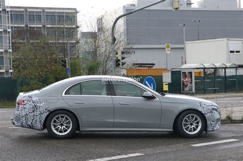All New 2024 Mercedes Benz E Class Prototype Drops Almost All Camouflage Autoevolution