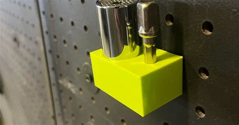 Supersocket Pegboard Mount By Crematedempanada Download Free Stl