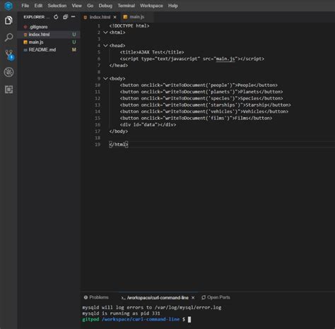 code syntax highlighting doesn t work · issue 2695 · gitpod io gitpod