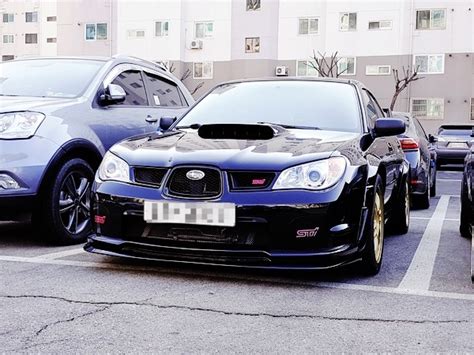 스바루 임프레자 Wrx Sti 도장작업 A7