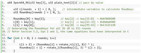 31 B Showing The Speck Encryption Function Download Scientific