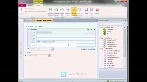 Using Data Macros To Trigger Emails Youtube