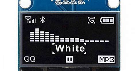 Inch I C IIC WHITE OLED Display Module Pin Flyrobo In