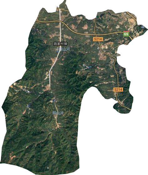 路家村镇高清卫星地图