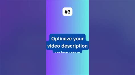 3 Secrets How To Optimize Youtube Videos Pt 1 Youtube