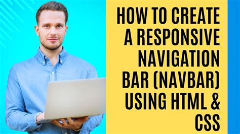 How To Create A Responsive Navigation Bar Navbar Using Html And Css