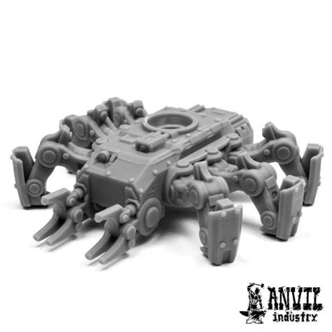 Spider Drone Ugv Static Anvil Industry Modular Miniatures For Creative Wargamers