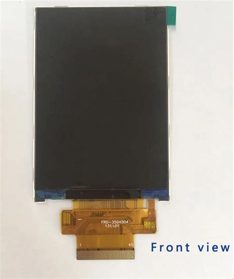 3 5 Inch 320 480 Tft Lcd Display With Ili9488 Driver Ic Panel And 12 O Clock Viewing Angle