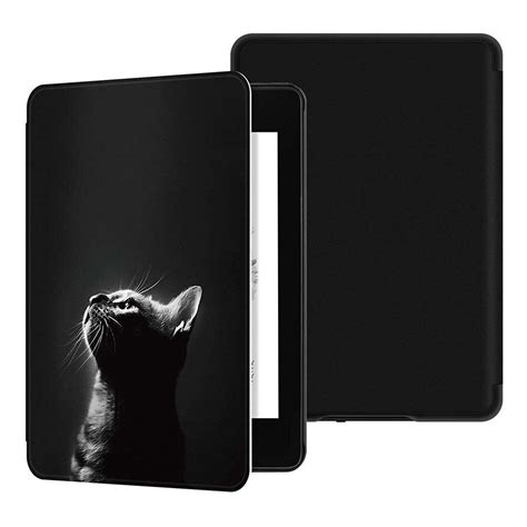 Etui Graficzne Smart Case Do Kindle Moon Cat Moon Cat Mobilne Etui Do Kindle