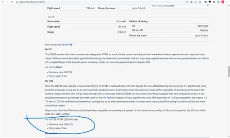 Hj73e Missile Guidance Logic Error On Zbd86 Ifv Ground Vehicle War Thunder — Official Forum