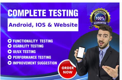 Do Testing Of Your Web Application And Mobile Application By Waqaszafar4926 Fiverr