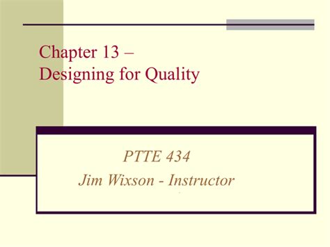 advanced product quality planning