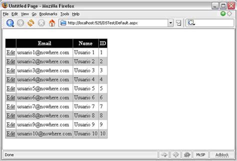 Aspnet Objectdatasource Controle Para Acesso A Banco De Dados
