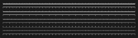 센티미터 밀리미터 또는 인치로 길이 또는 높이를 측정하기위한 현실적인 ⁇ 색 스케일 렌저 측정 테이프 크기 지표 ⁇ 터 일러스트레이션 프리미엄 벡터