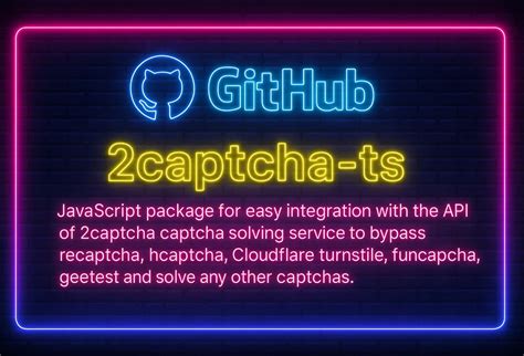 Github Dzmitry Duboyski2captcha Ts Javascript Package For Easy