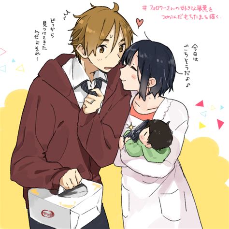 Kitashirakawa Tamako And Ooji Mochizou Tamako Market Drawn By Momose Oqo Danbooru