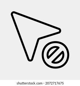 Mouse Pointer Not Images Stock Photos Vectors Shutterstock
